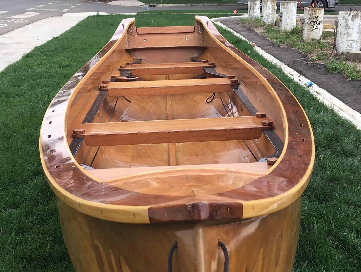 North Lakes 19 l Freighter Canoe Kit l Timber BoatWorks